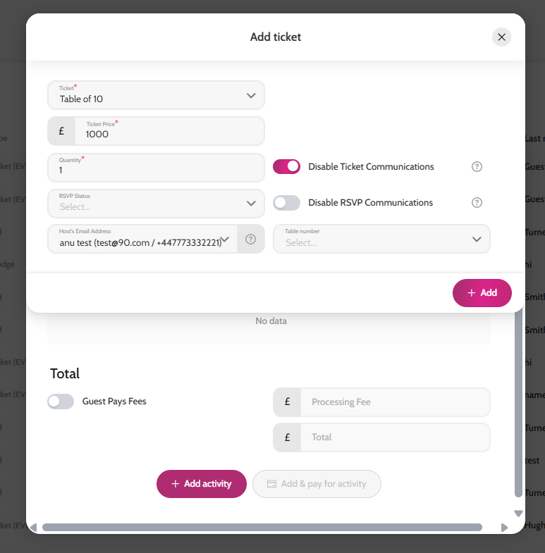 Adding offline ticket sales to your event